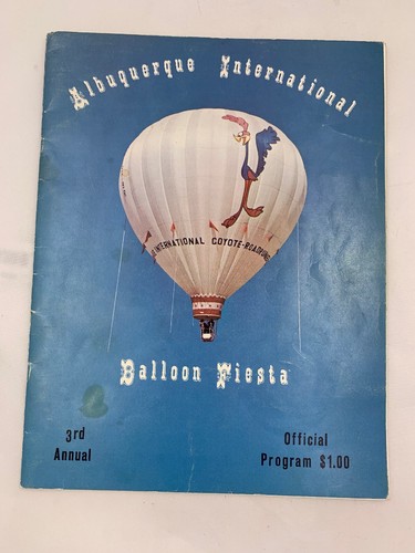 1974 Program Albuquerque International OFFICIAL World Championships ...