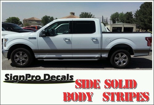 F150 Vinyl Rocker Stripes Rally Racing Side Body Decal Ford Shelby 4x4 ...