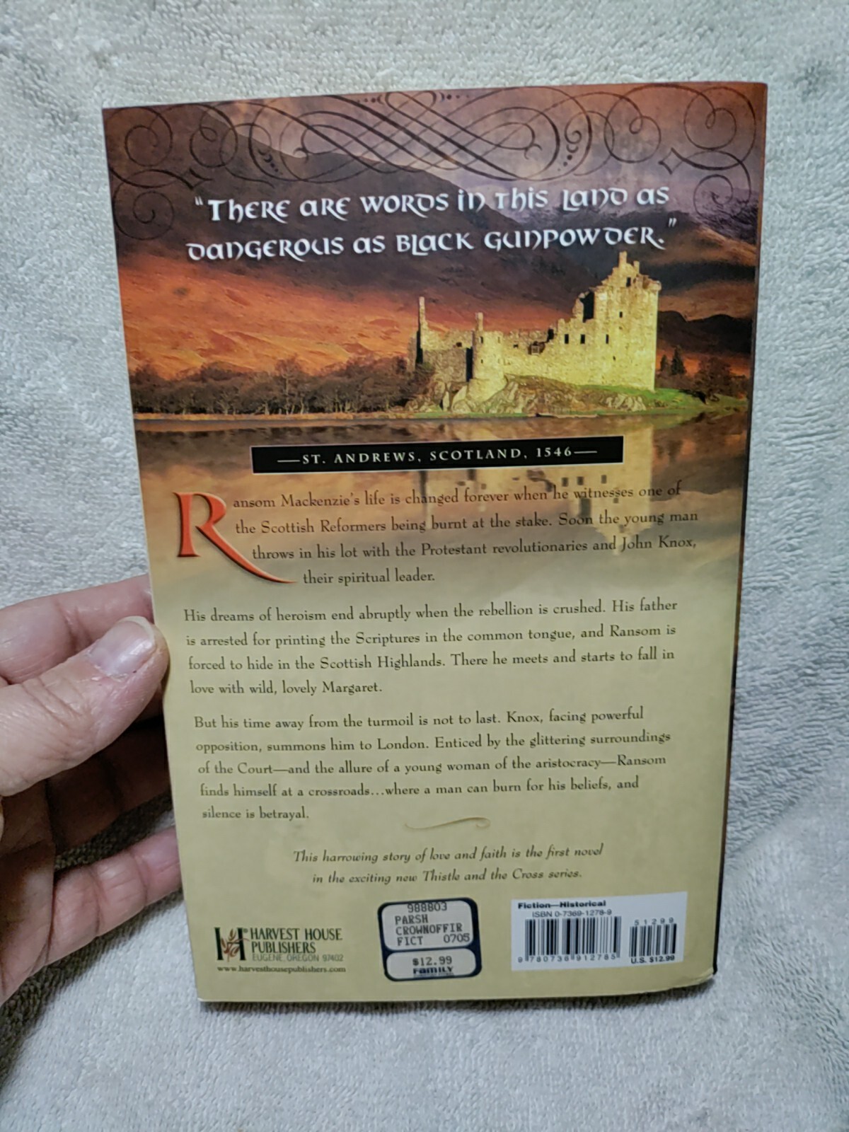 The Thistle and the Cross Ser.: Crown of Fire by Janet Parshall and ...