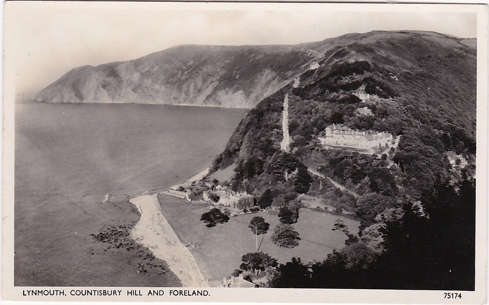 Countisbury Hill & Foreland, LYNMOUTH, Devon RP | eBay UK