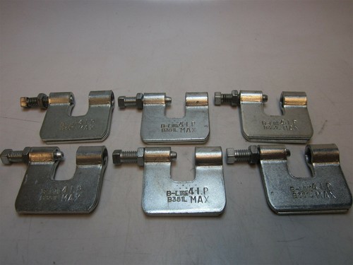 Cooper B-Line - 1/2" Steel C-Clamp W/ Locknut - 3/4" Flange Thickness ...