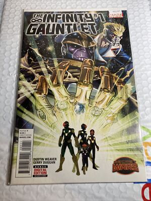 The Infinity Gauntlet 1 MARVEL Comic Book High Grade 9.6 H11-97 | eBay
