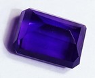 Loose Gemstone Natural Violet Amethyst Emerald Cut 45.00+ Ct Certified ...