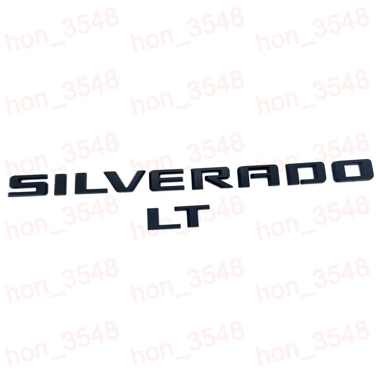 2019-2024 Chevrolet Silverado LT Z71 Matte Black Emblem Nameplate Badge ...