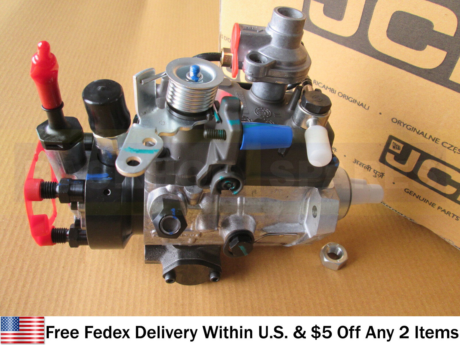 JCB PARTS - GENUINE JCB PUMP INJECTION 68kW 12V (320/06924 320/06937 ...