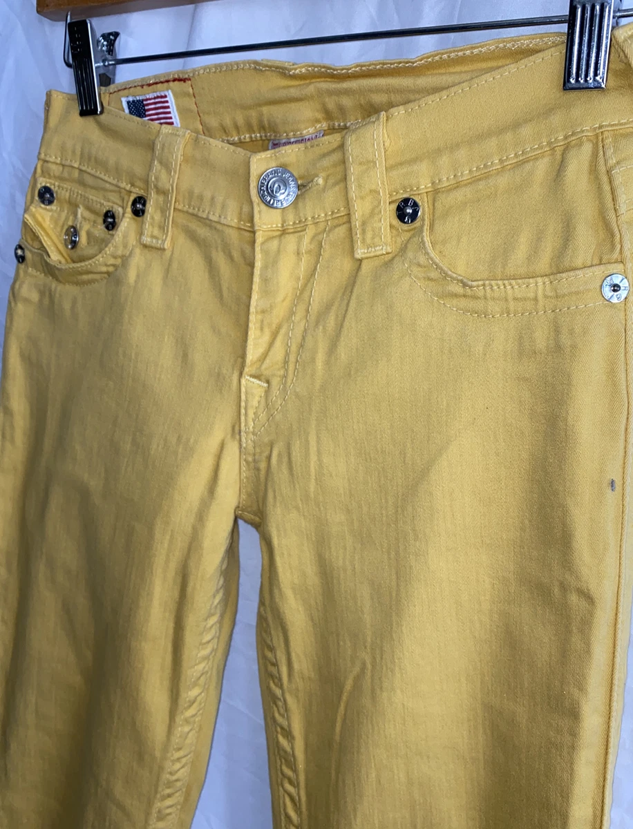 Yellow Skinny Jeans For Men