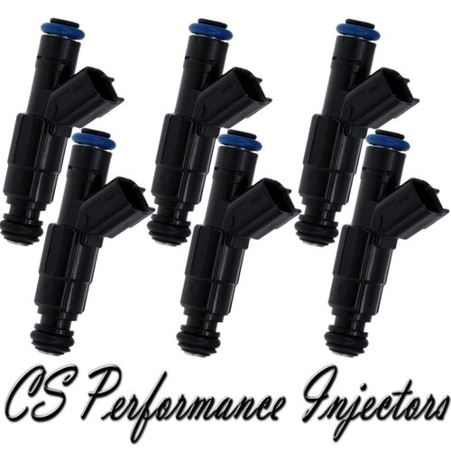 OEM Bosch Fuel Injectors Set (6) 0280156182 for 05-09 Chevy Pontiac 3 ...