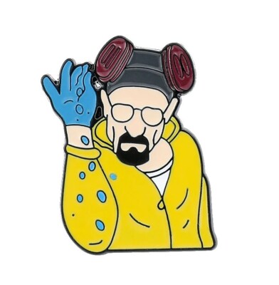 Breaking Bad Walter White Heisenberg Cooking Enamel Pin Badge Brooch ...