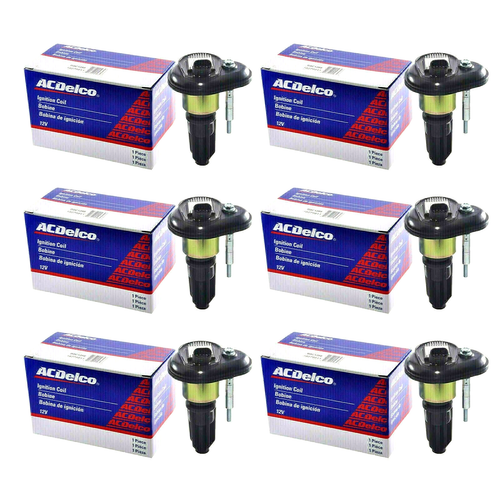 6Pcs GM ACDELCO OEM IGNITION COIL 12568062 Chevy Trailblazer GMC Canyon ...