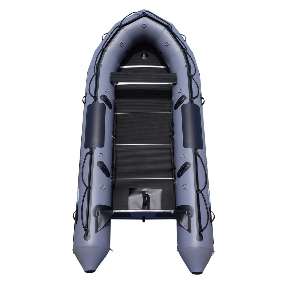 BRIS 1.2mm PVC 14.5ft Inflatable Boat Inflatable Fishing Pontoon Boat ...