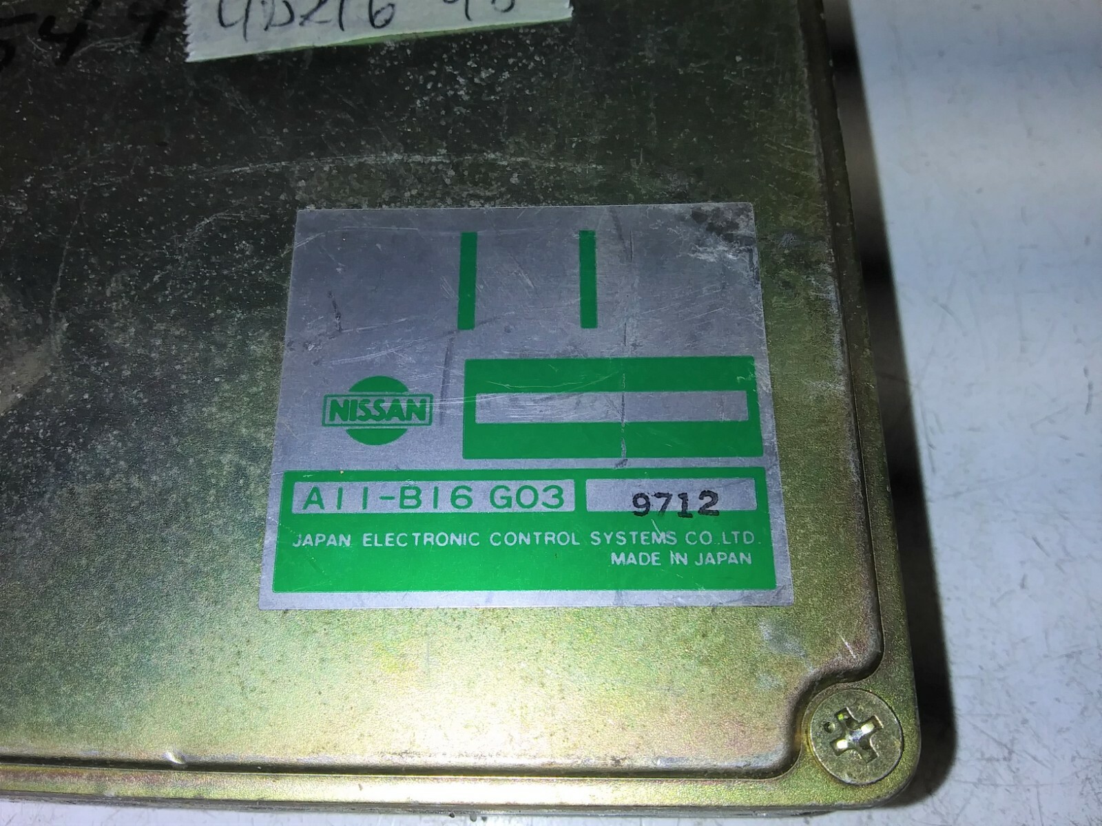1990 Nissan 240sx ECU ECM Computer Module A11-b16 G03 for sale online ...