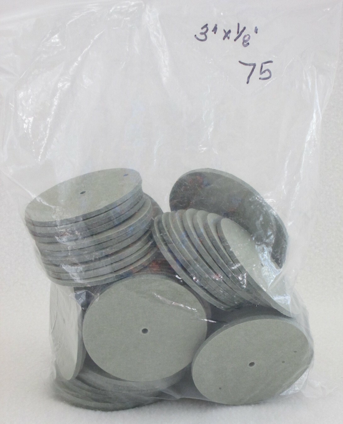 Edinburgh Imports 75 3" Hardboard Joint Discs 1/8" id | eBay