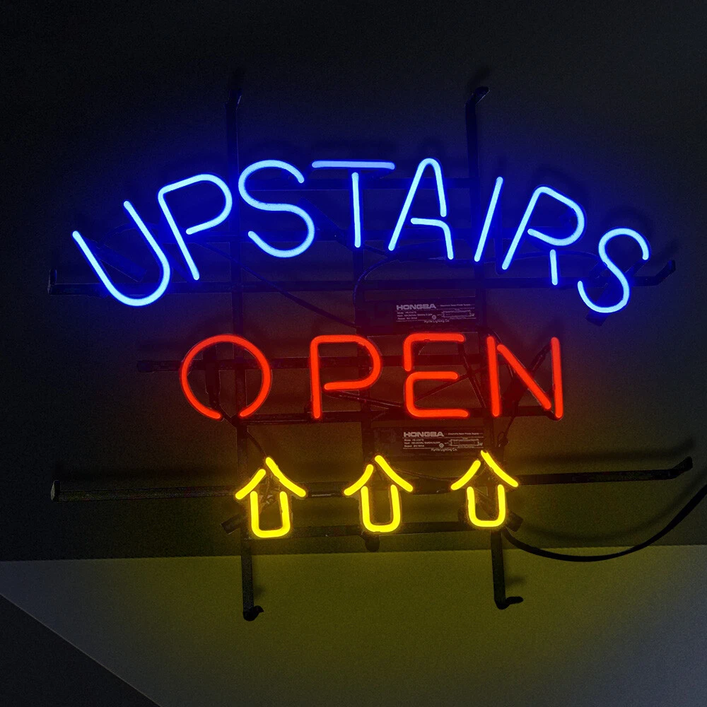 Upstairs Sign
