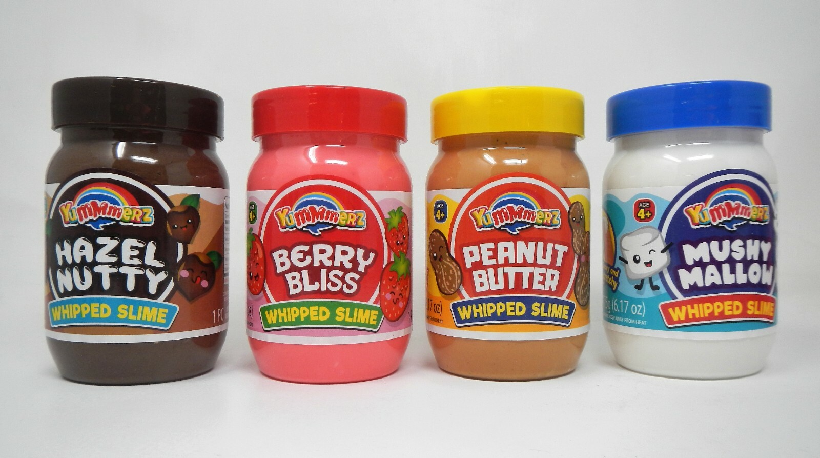JA-RU Yummerz Scent Whipped Slime Hazelnut Berry Peanut Butter Mushy ...