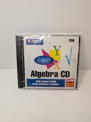 Vintage 1995 Expert Software Algebra Examples CD-ROM Jewel Case Windows ...