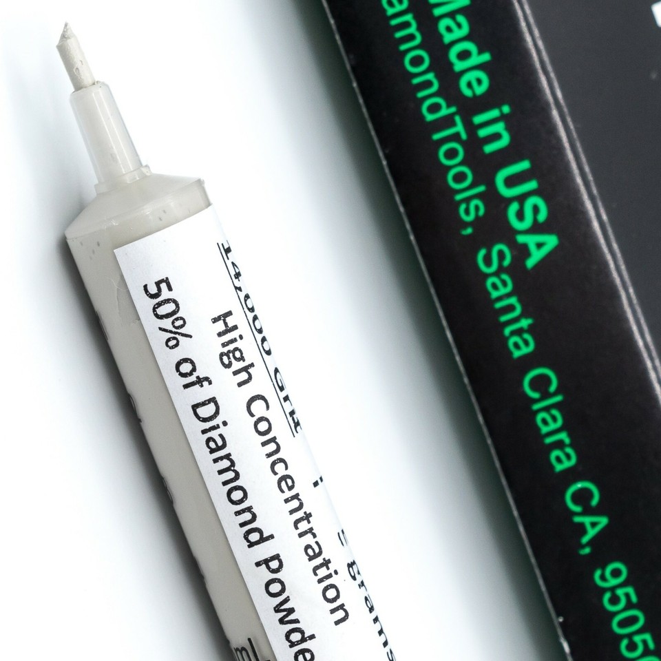 Diamond Paste Compound Polishing Lapidary; 10 Grams 50,000 Grit to 400 ...