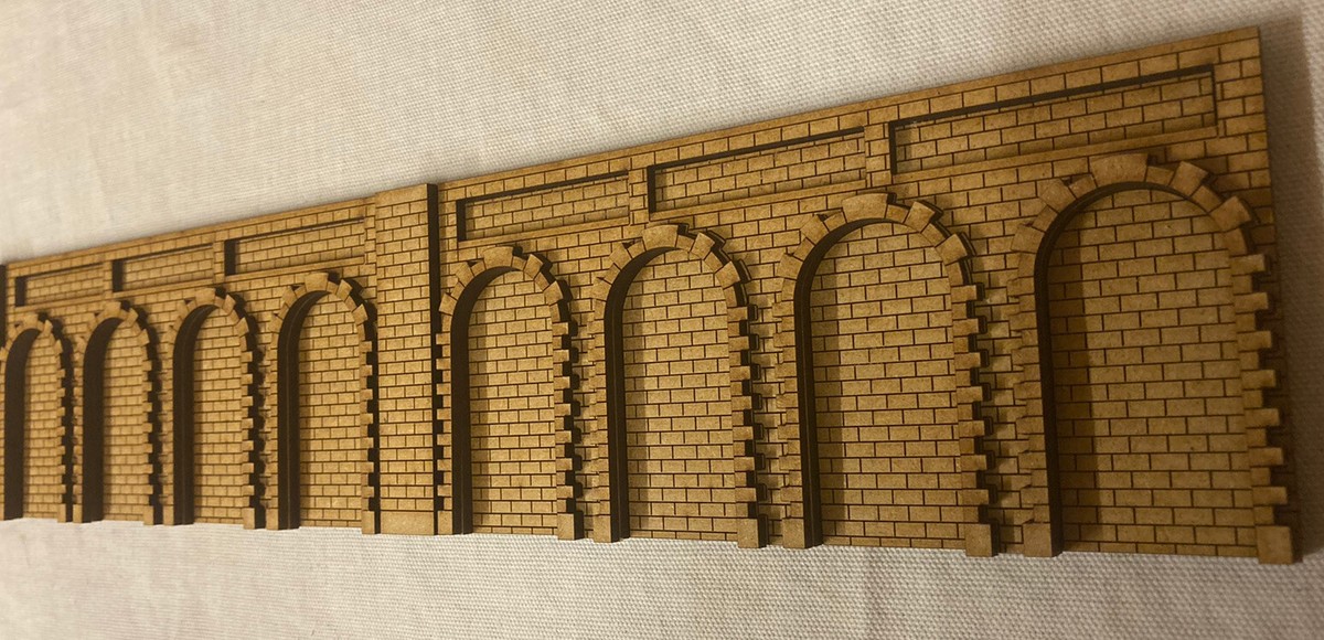 Model Railroad Retaining Walls N SCALE HEAVY TIMBER RETAINING WALLS