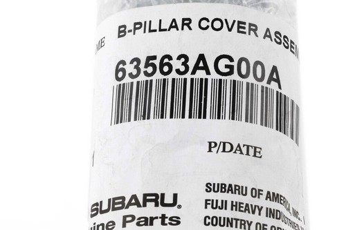 OEM 2005-2009 Subaru RIGHT Side Exterior Pillar Cover Legacy Outback ...