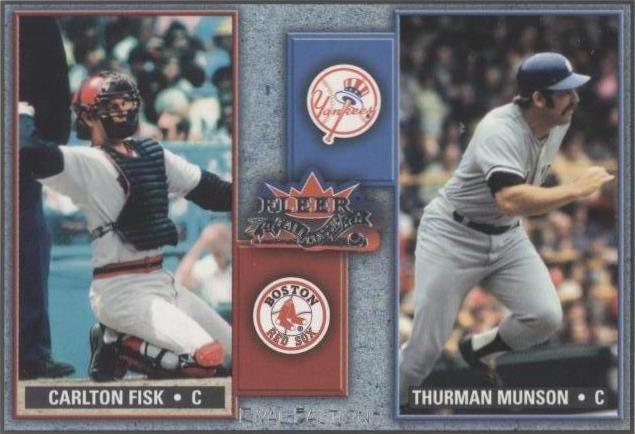 2002 Fleer Fall Classic - Rival Factions Carlton Fisk, Thurman Munson ...