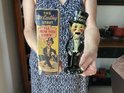 WOW! Vintage Charlie McCarthy Strut Walker w/BOX 1930s (SPECTACULAR ...