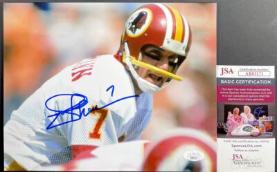NFL Joe Theismann Signed Washington Redskins 8x10 Photo I Autograph JSA ...