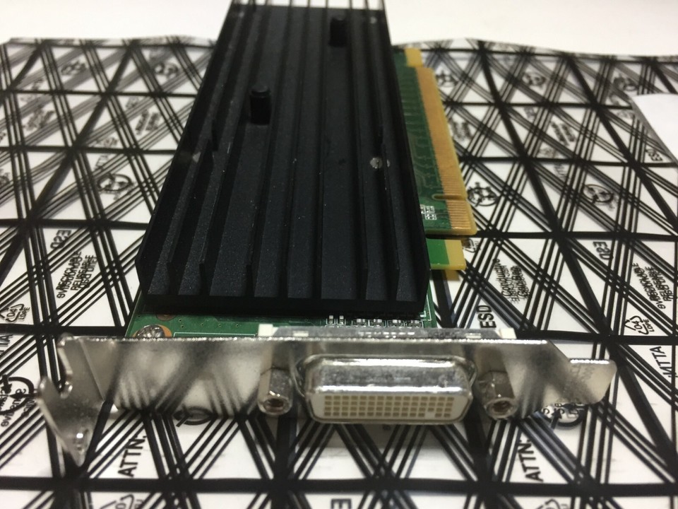 DELL nVidia Quadro NVS 290 TW212 256MB DDR2 PCIE X16 VIDEO CARD LOW ...