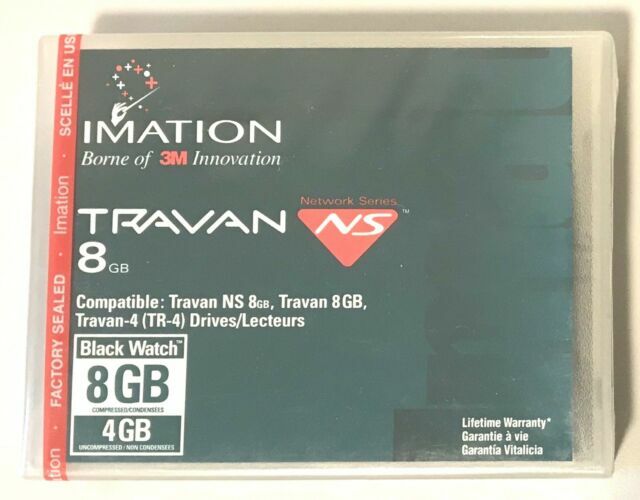 Imation Travan NS 8gb Tr-4 Data Cartridge Drives Lecteurs for sale ...