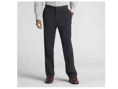 Covington Classic Perfect Dress Pant Flat Front Size 30x30 Black | eBay
