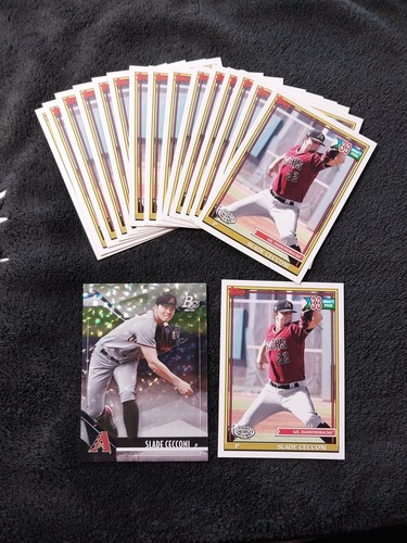 16 Card Slade Cecconi 2021 Topps Pro Debut PD-183 Lot Plus | eBay