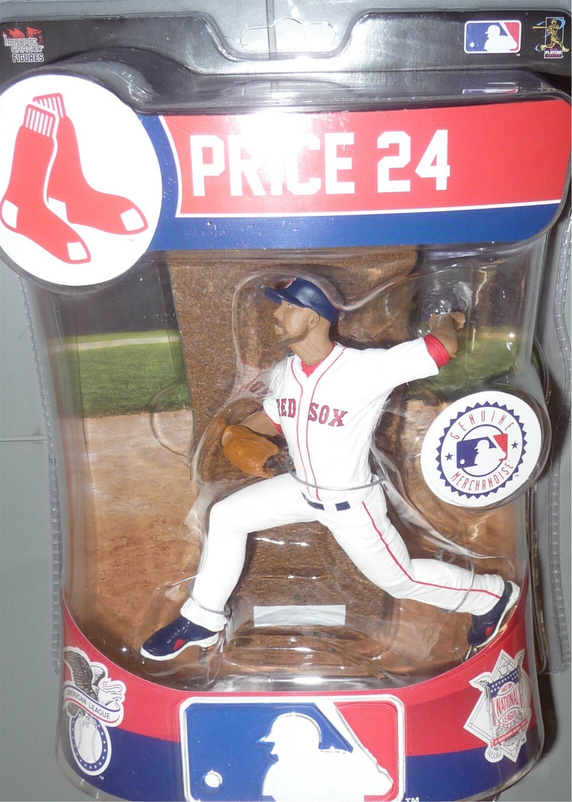 DAVID PRICE Boston Red Sox 6" Imports Dragon Baseball Figure Toy NEW ...