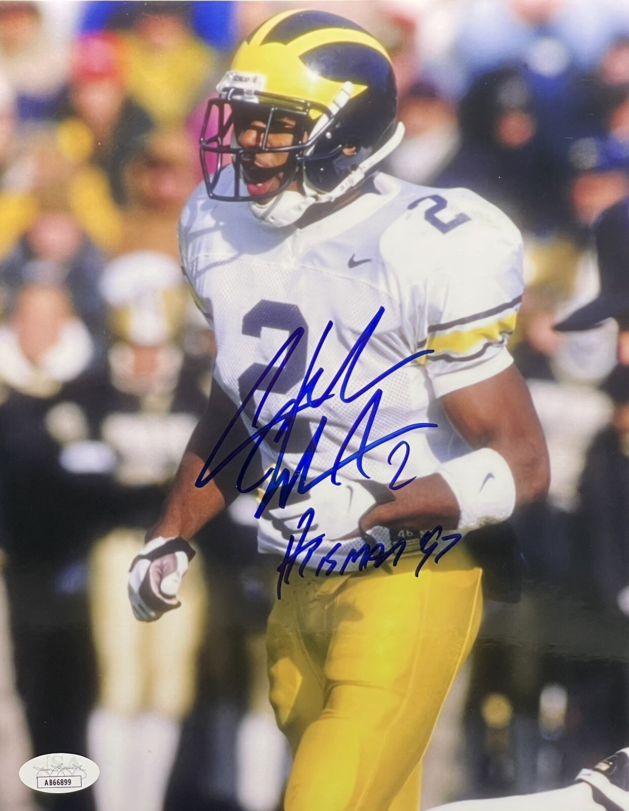Charles Woodson Autographed Memorabilia | Signed Photo, Jersey ...
