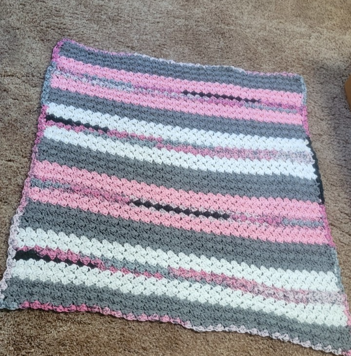 Hand crocheted afgan / lap blanket 35 X 37 | eBay
