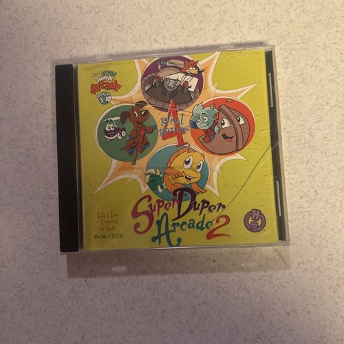 Humongous Entertainment PC CD-ROM Super Duper Arcade 2 Kids Windows Mac ...