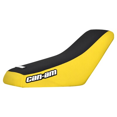 2003 -2007 Can Am Rally 175 200 ATV Seat Cover YELLOW/BLACK standard ...