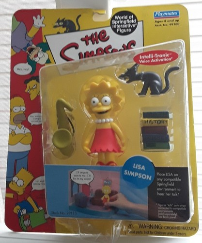 The Simpsons Lisa Playmate Interactive action figure | eBay