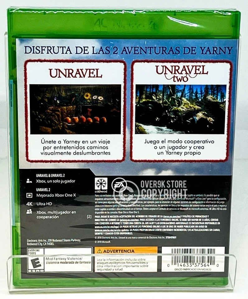 Unravel - Yarny Bundle - English/Spanish - Xbox One - Brand New ...
