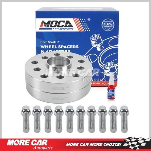 4x 25mm Wheel Spacers Adapters from 5x100 to 5x112 for Audi Volkswagen ...