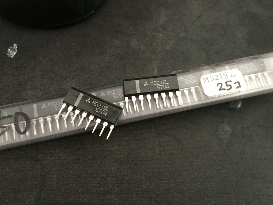 1PC NOS Mitsubishi M5218L M5218 Dual Low Noise OpAmp | eBay