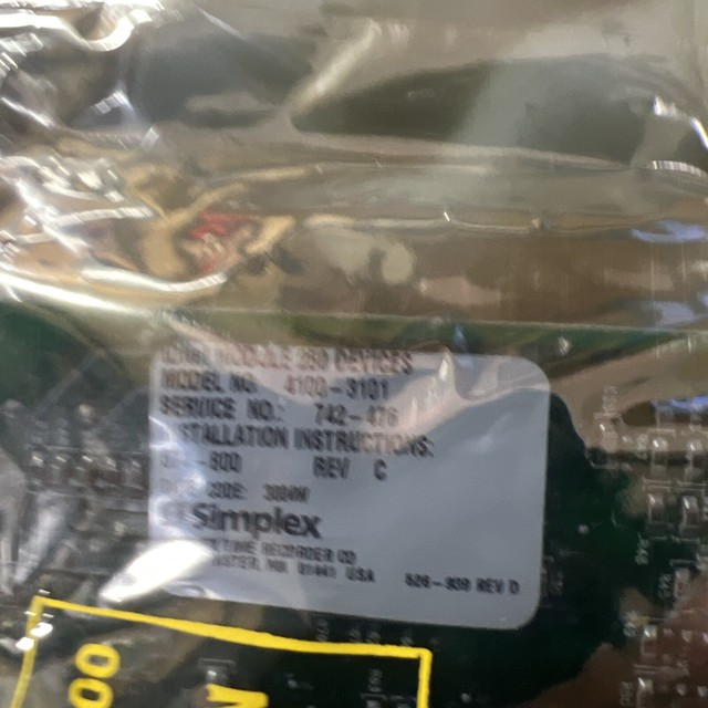 Simplex 4100-3101 IDNet Module - 250 Points for sale online | eBay