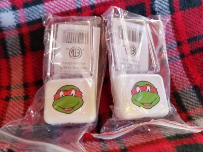 4X - Teenage Mutant Ninja Turtles Night Light LED w/dawn to dusk Sensor ...