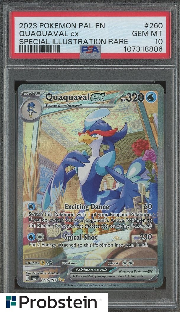 Quaquaval ex 2023 Scarlet & Violet: Paldea Evolved #260/193 Special ...
