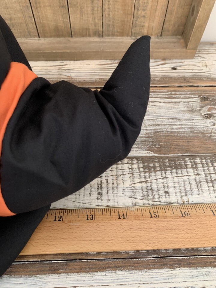 VTG Battery Operated Tickle Wiggle Halloween Green Smiley Plush Witch ...