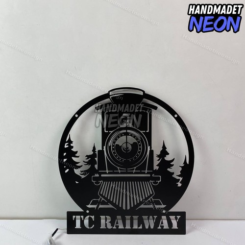 Custom Steam Engine Train Locomotive Metal Wall Art | eBay
