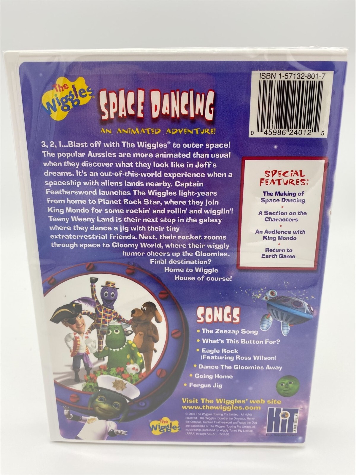 Wiggles, The: Space Dancing (DVD, 2007) 85391170419| eBay