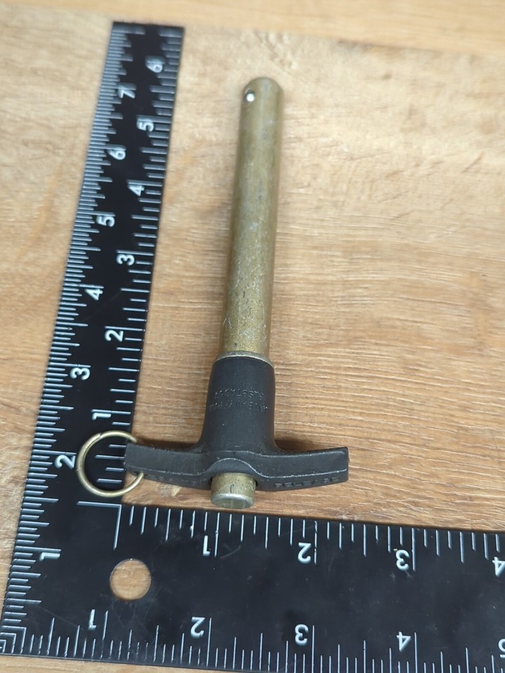 (1) 9/16" X 3-1/2 " GRIP LENGTH AVIBANK (T HDL) BALL LOCK QUICK RELEASE ...