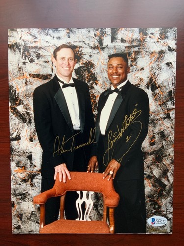 Lou Whitaker and Alan Trammell autographed photo BECKETT Certiified | eBay