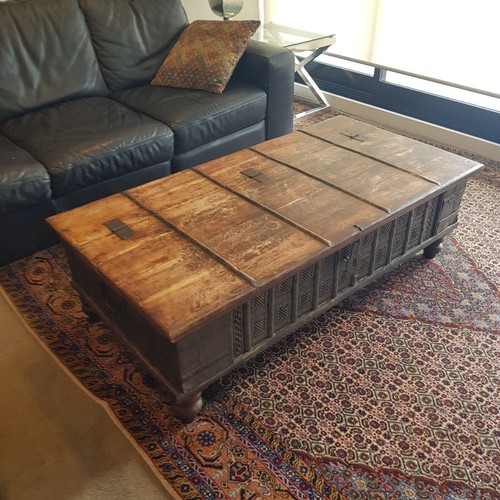 Rustic Balanese style coffee table | eBay