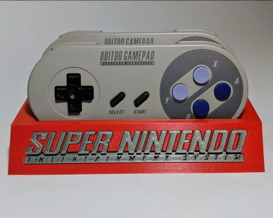 Nintendo SNES Game Controller Holder - ANY Colors | Holds 2 Controllers ...