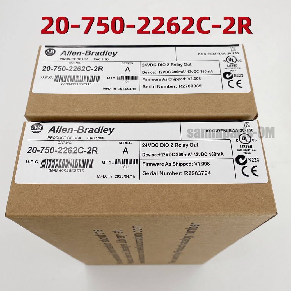 1 pcs 20-750-2262C-2R PowerFlex 750 24V DC IO Option Module NEW Sealed ...
