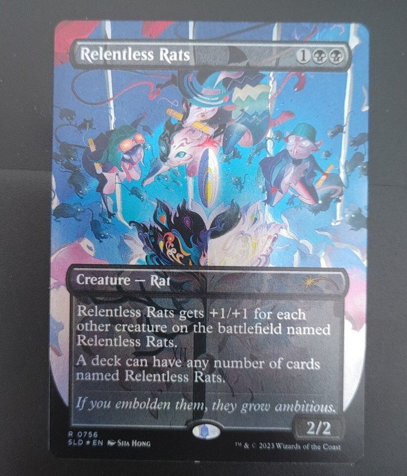 Relentless Rats (0756) - Foil - Secret Lair Drop Series SLD - NM-Mint ...